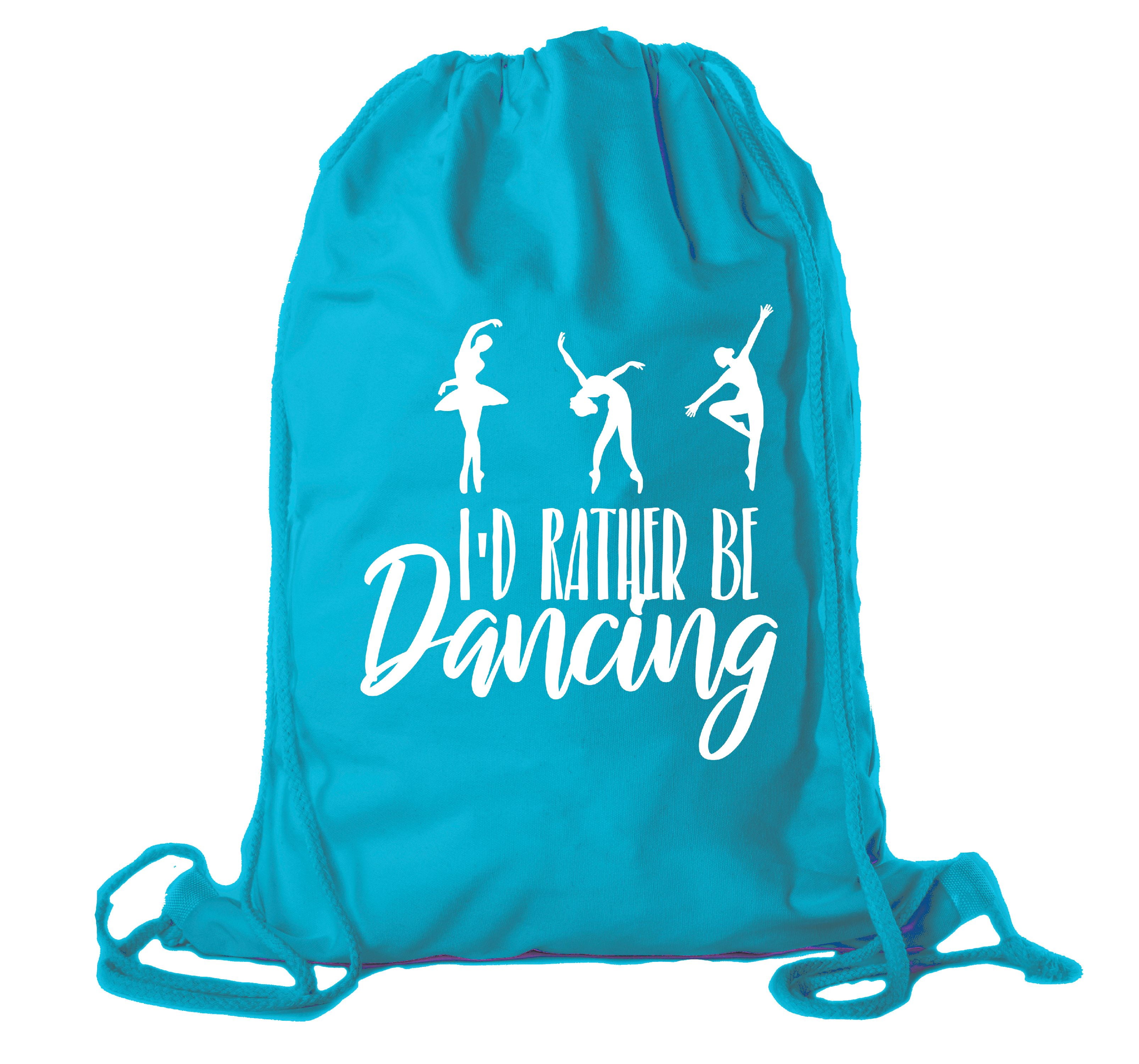 Dance Bags, Ballet Backpacks for girls, Dance Cotton Drawstring Cinch ...