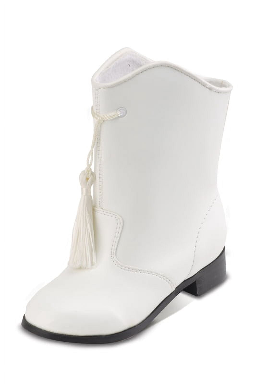 Danz N Motion Majorette Dance Boots, Toddler Size 10, White, Parade ...