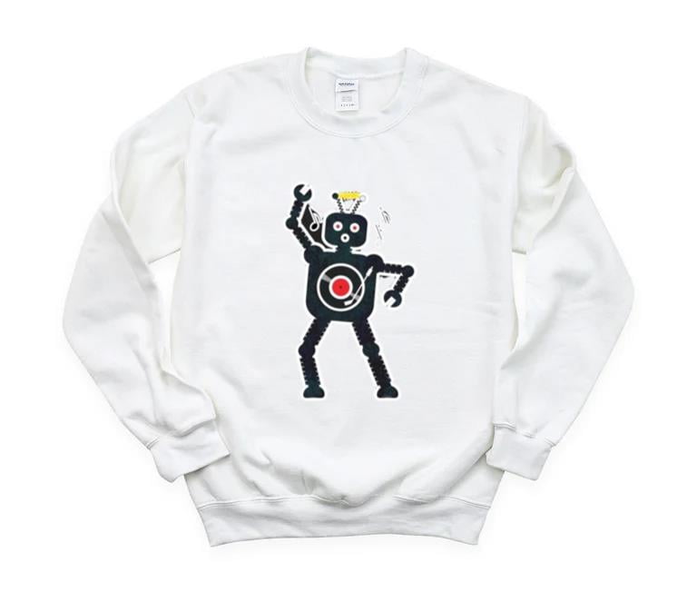 Dance-Bot Robotic Moves Graphic Techno Dance Theme Robot Android AI ...