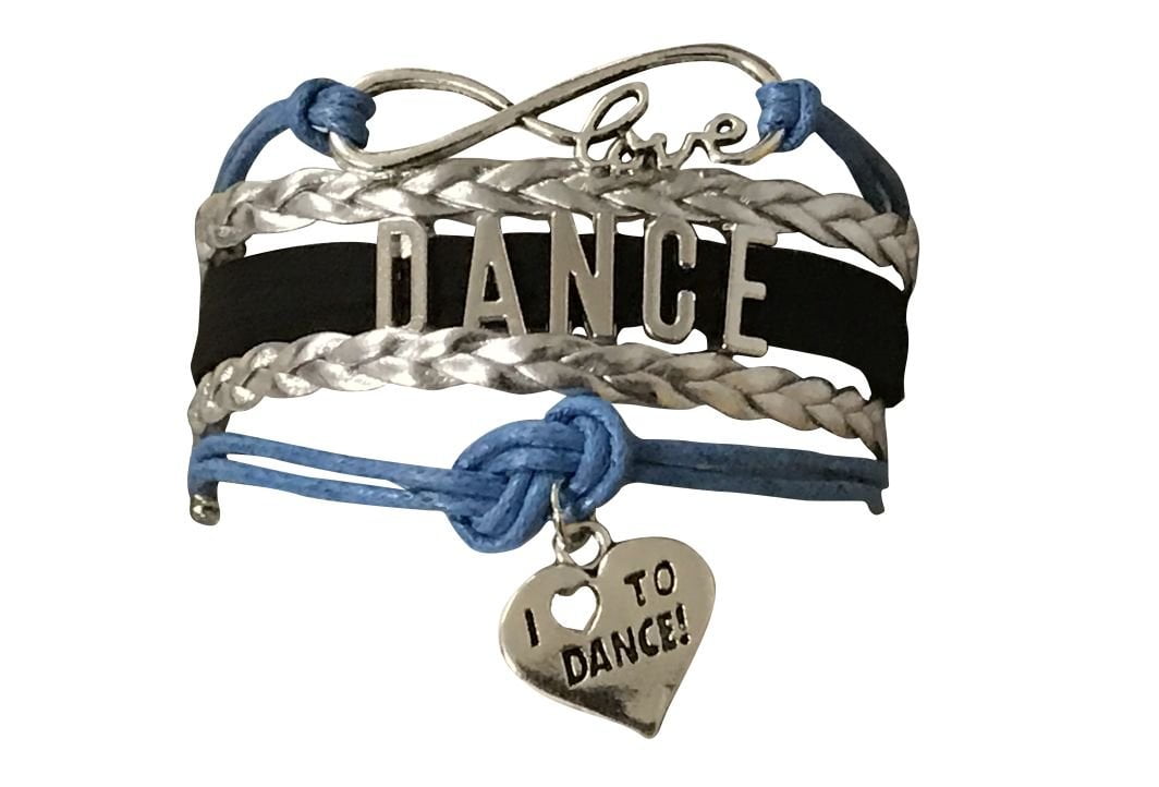 Dance Bracelet - Dance Jewelry - Love Dance Charm Bracelet - Gift For ...