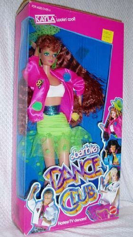 Dance Club Kayla Barbie Doll 1989 Mattel 3512 - Walmart.com
