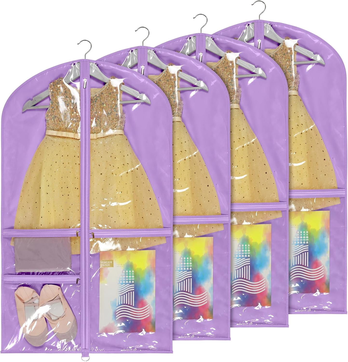 Dance Costume Bags Garment Bag 40 Inch Hanging Clothes for Dance ...