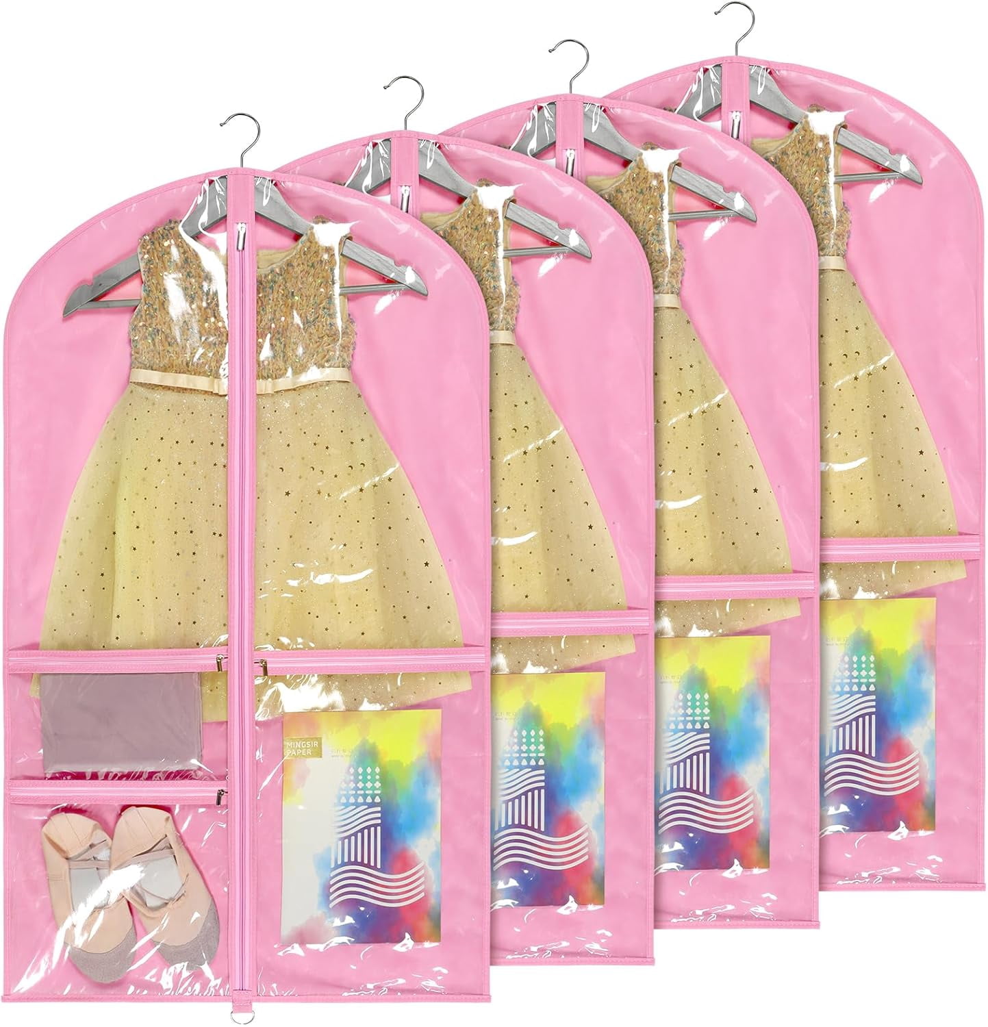 Dance Costume Bags Garment Bag 40 Inch Hanging Clothes for Dance ...