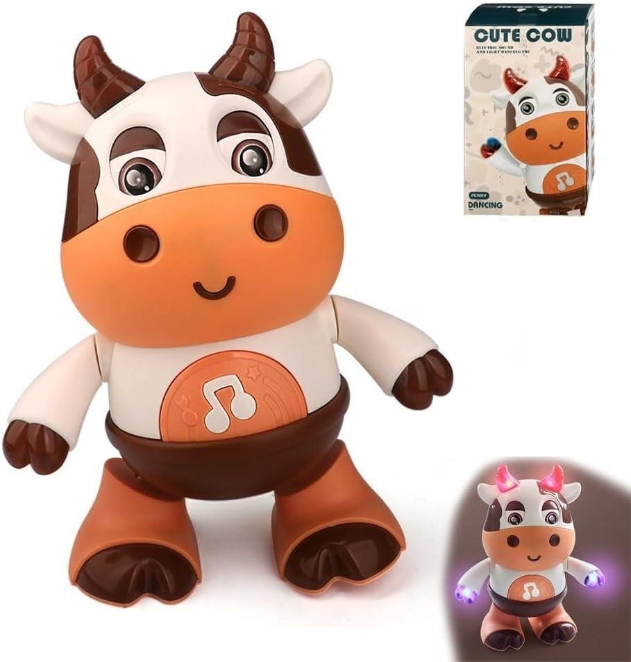 Dance Cow Light up Dancing Cow for Active Fun, Dancing Cow Toy, Musical ...