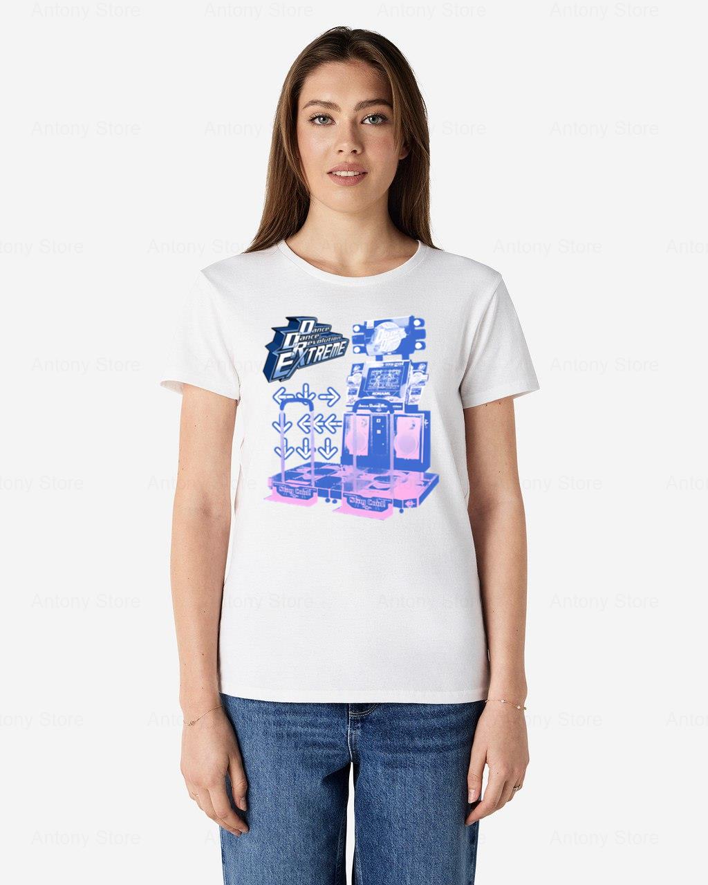 Dance Dance Revolution Extreme Arcade Rhythm Game Graphic T-Shirt ...