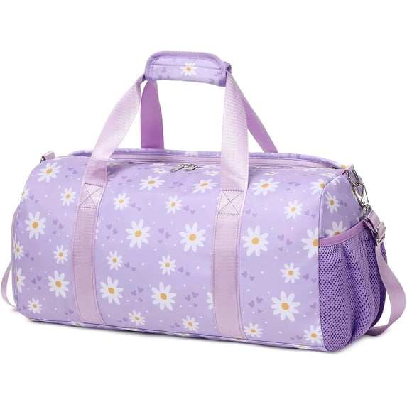Dance Duffel Bag for Girls Daisy Ballet Bag for Girls Water Resistant ...