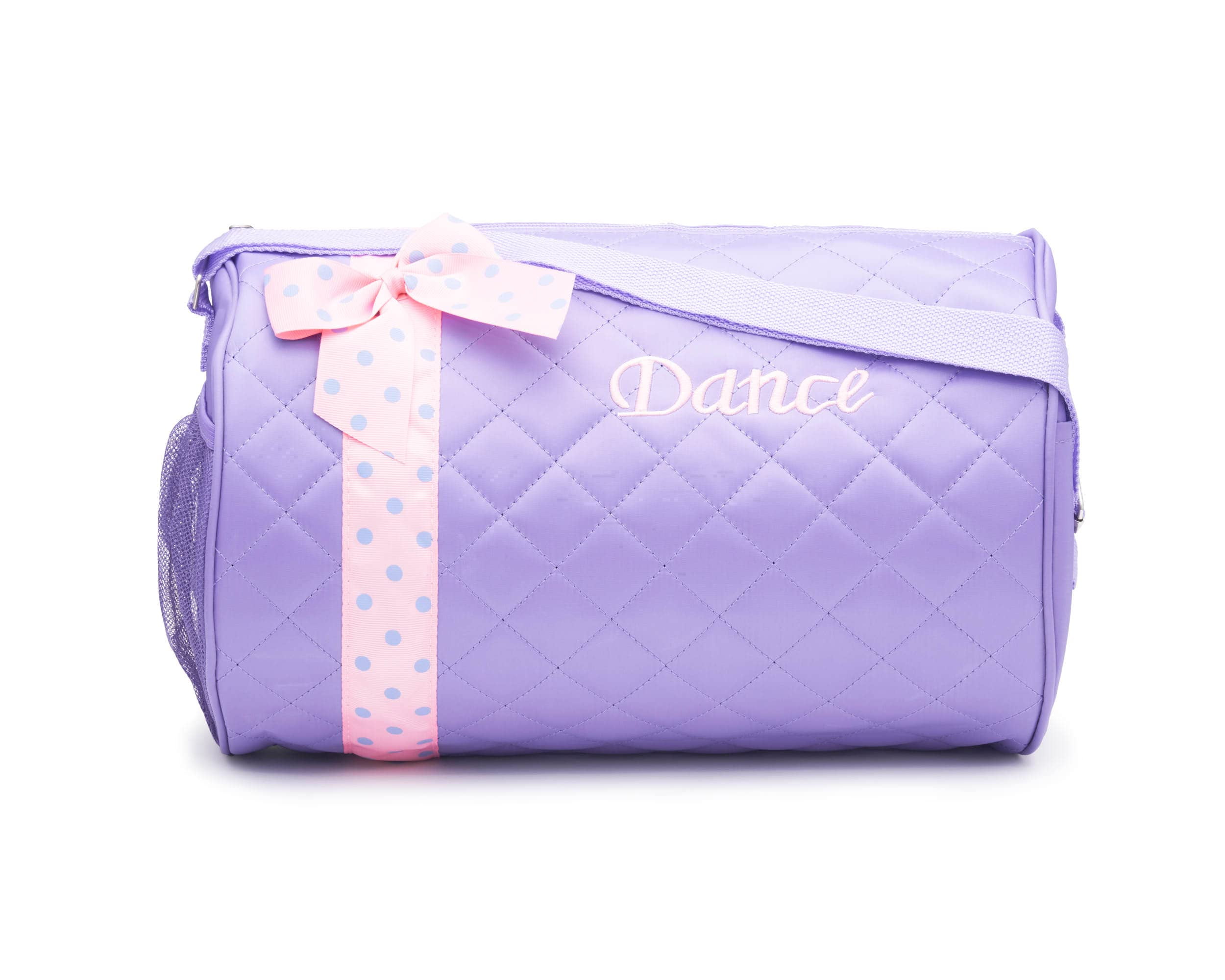 Dance Duffle Bag for Girls, Kids Travel Bag with Adjustable Carry On ...