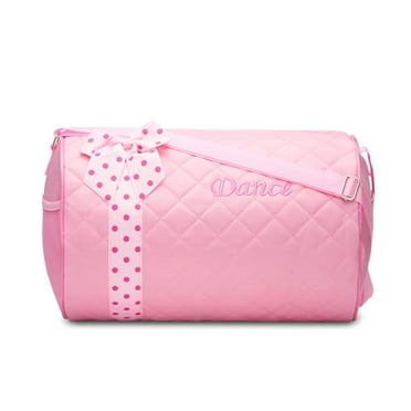 Dance Duffle Bag for Girls, Kids Travel Bag with Adjustable Carry On ...
