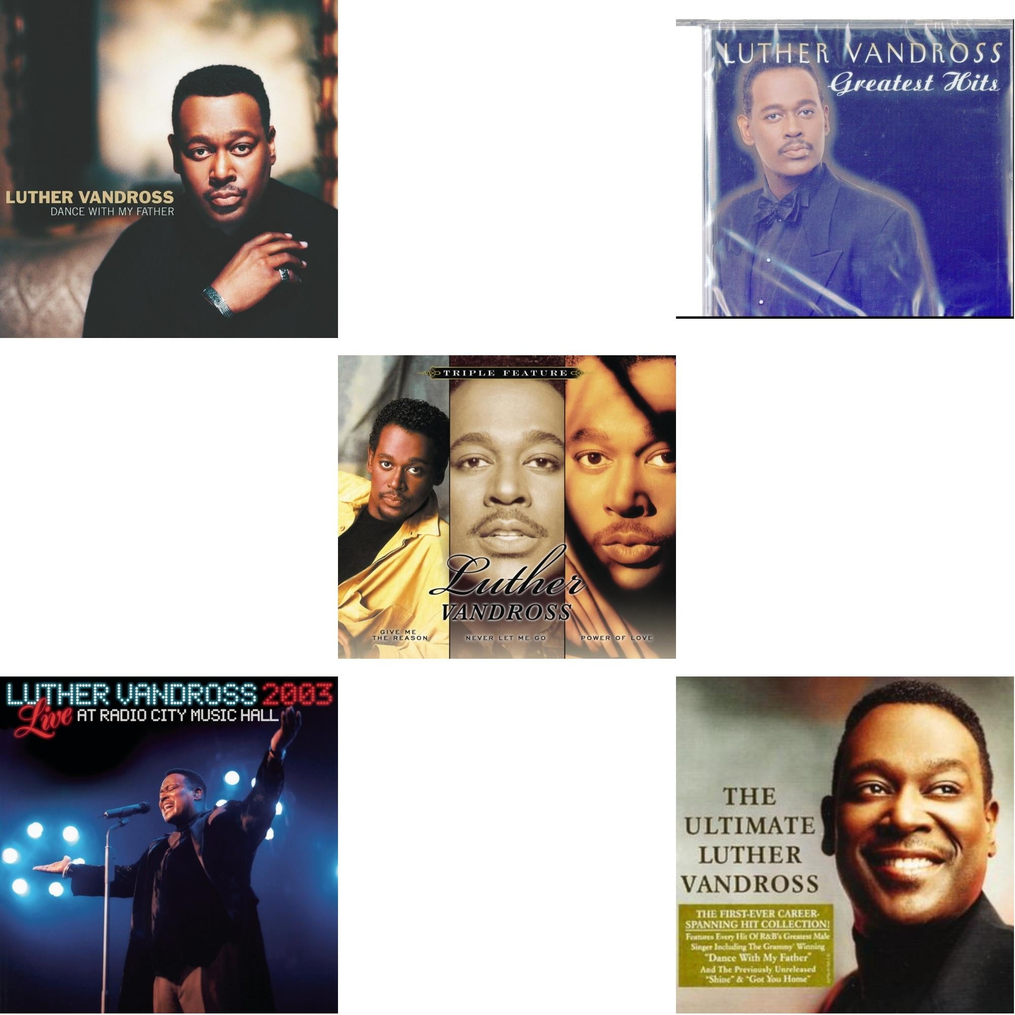 Greatest Hits & Best Of Luther Vandross & Live Radio City Music Hall ...