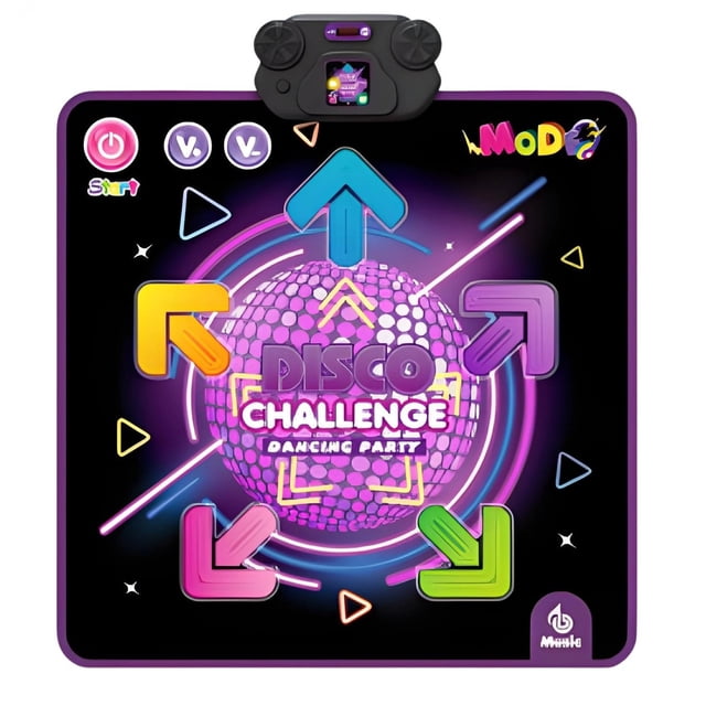 Dance Floor Mat for Kids Interactive Rhythm Dance Mat Featuring Various ...