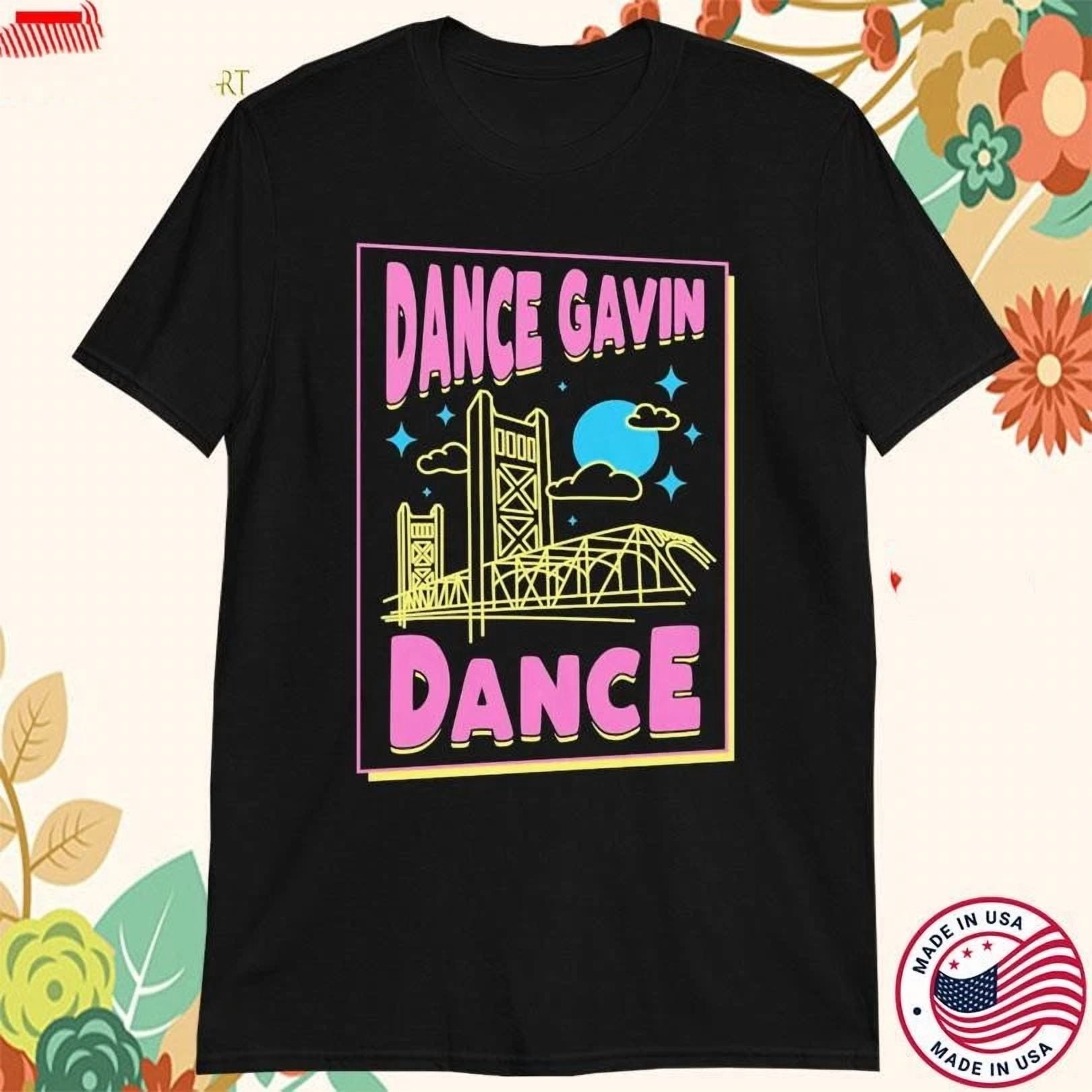 Dance Gavin Dance Sacramento T-Shirts black All Size S-5XL AD206 ...