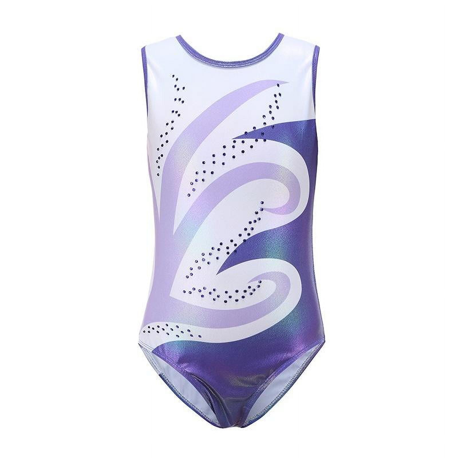 Dance & Gymnastics Summer Foil Leotard Gymnastic Ballet Dance Leotards ...