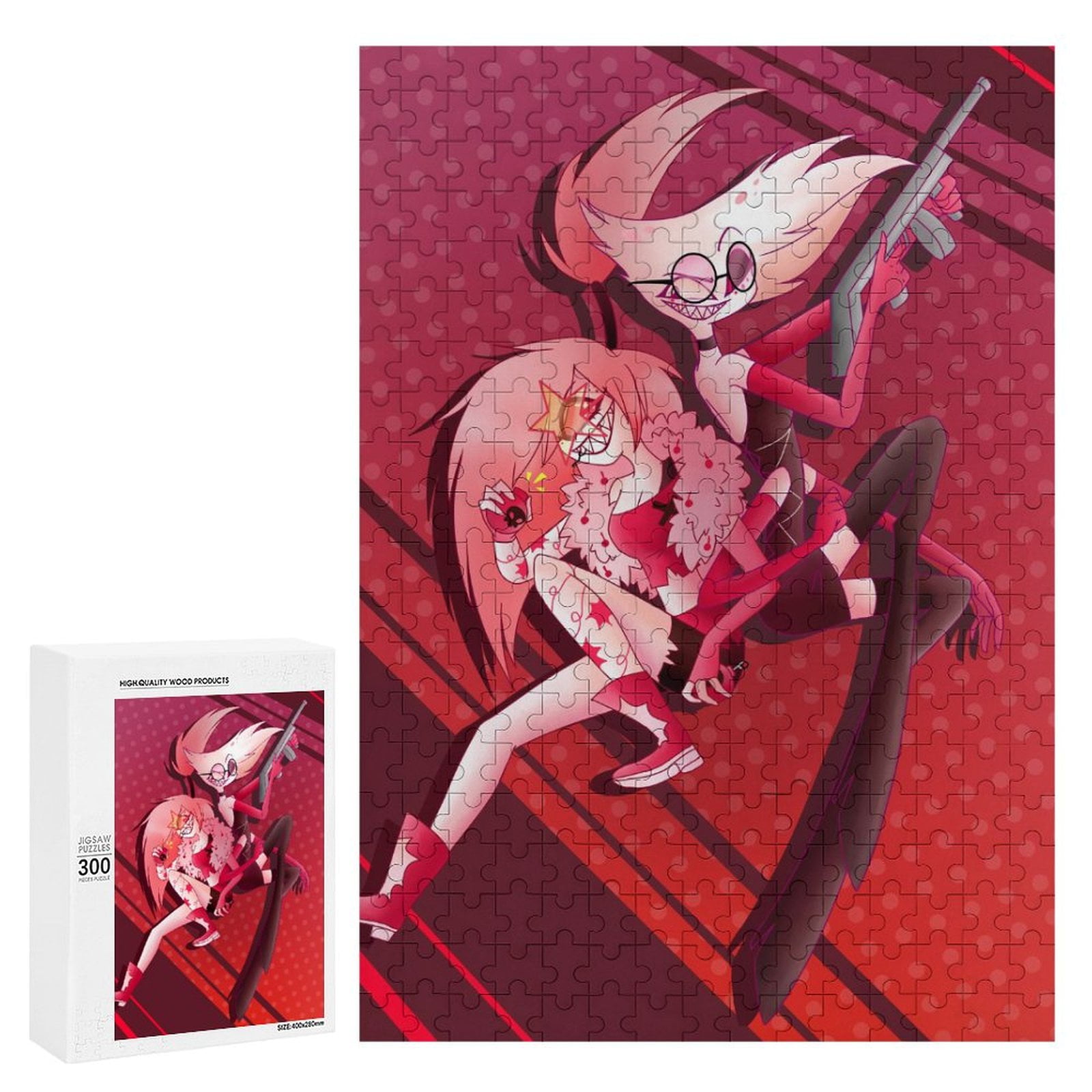 Dance Hazbin Hotel Wooden Jigsaw Puzzles Accessories Intellectual ...