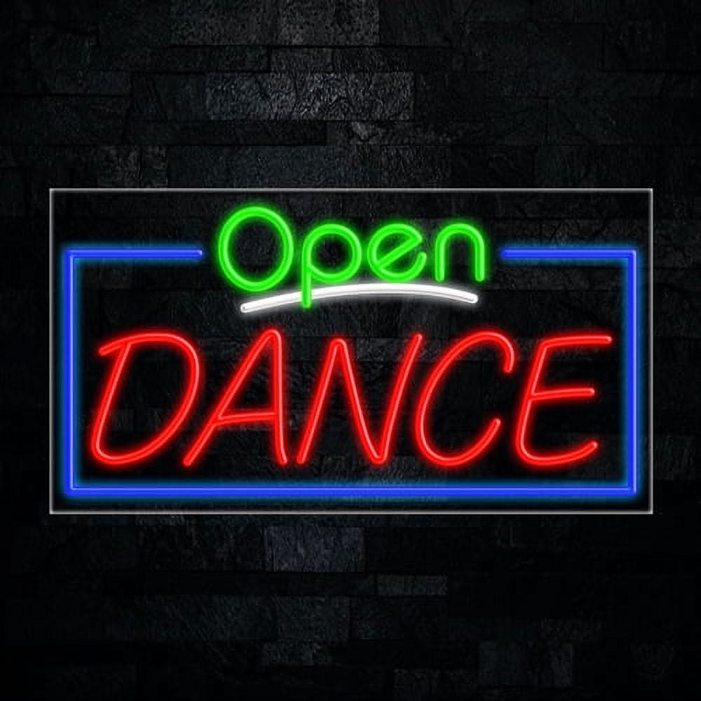 Dance LED Neon Sign 33"L x 18"H #35680 - Walmart.com