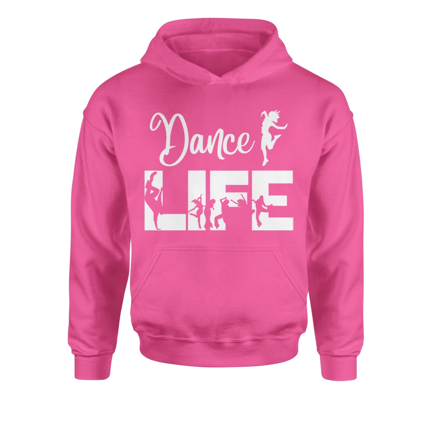 Dance Life Silhouette Dancers Youth-Sized Hoodie - Walmart.com