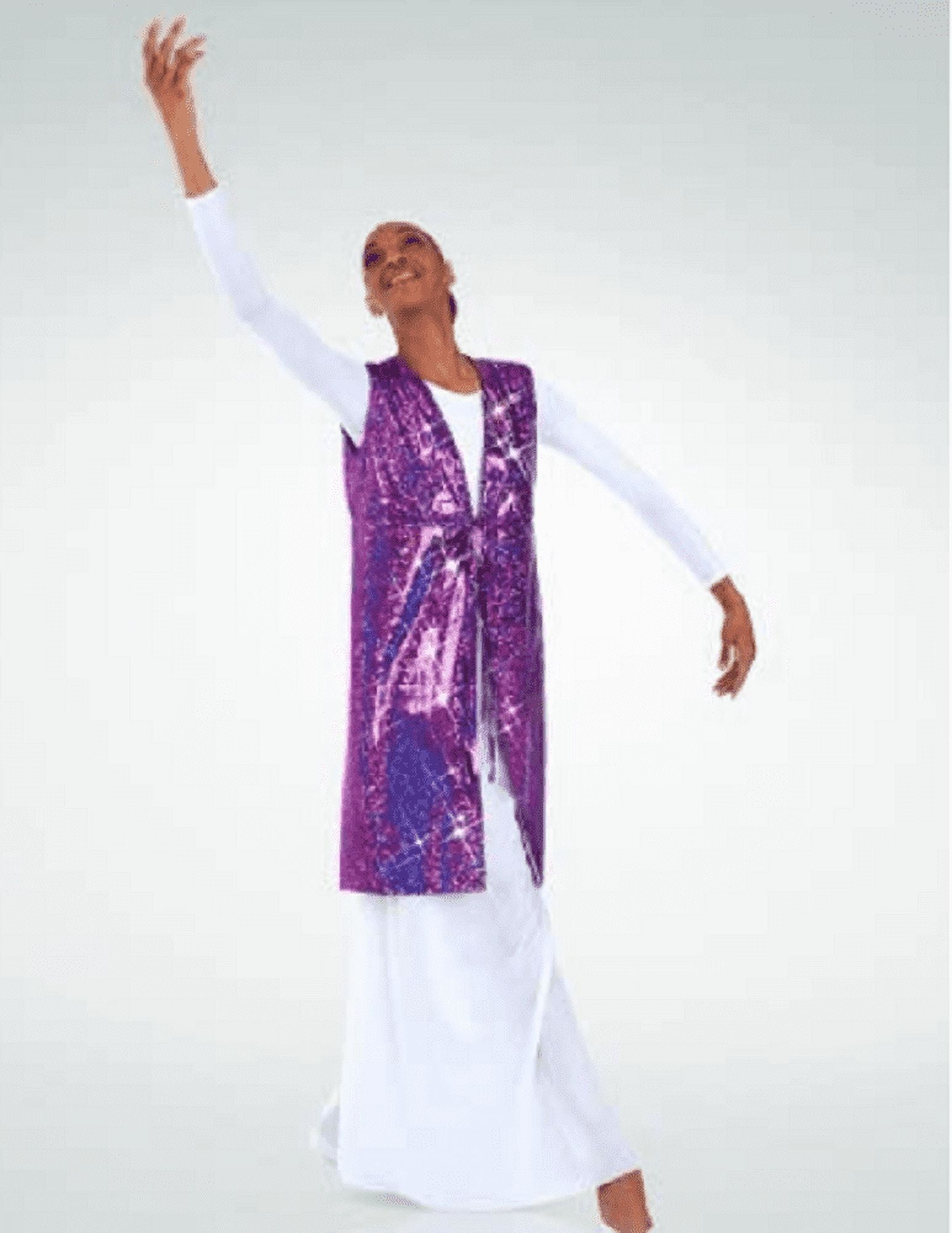 Dance Liturgical Church Lyrical Purple Medium Adult Ballet Jazz Hip Hop ...
