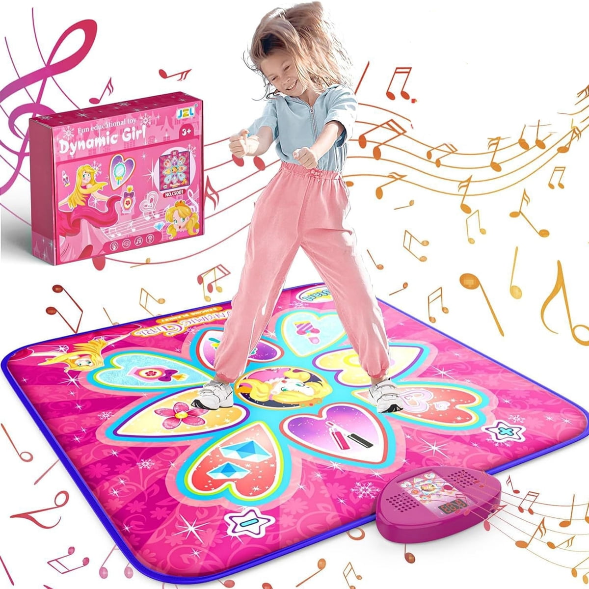 Dance Mat, Dance Pad Dance Mixer Rhythm Stepping Game Mat Dance Game ...