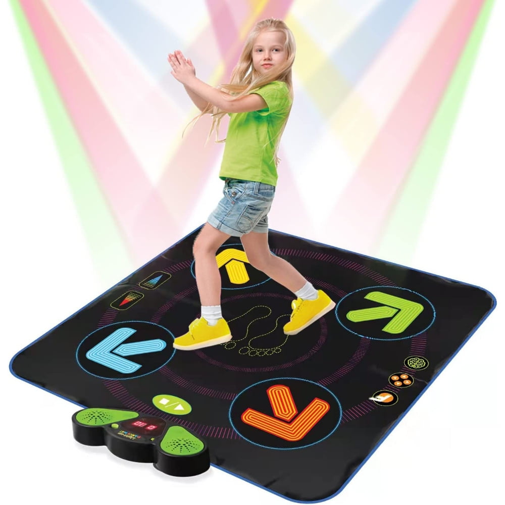 Dance Mat, Toys for Girls Boys Age 3-12, Dance Pad with 4 Game Modes ...