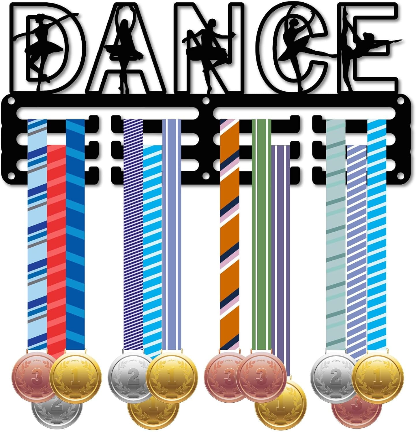 Dance Medal Hanger Dancer Medal Holder Display Dancing Awards Lanyard ...