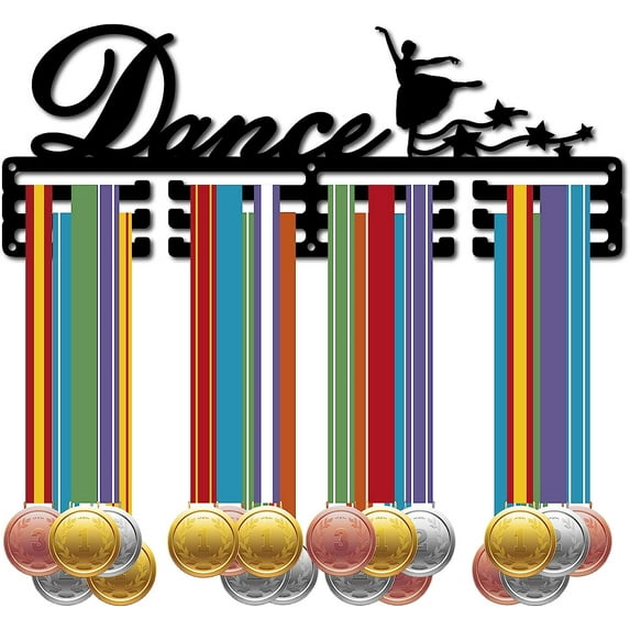 Dance Medal Hanger Display Medal Holder Sport Rack Award Metal Lanyard ...