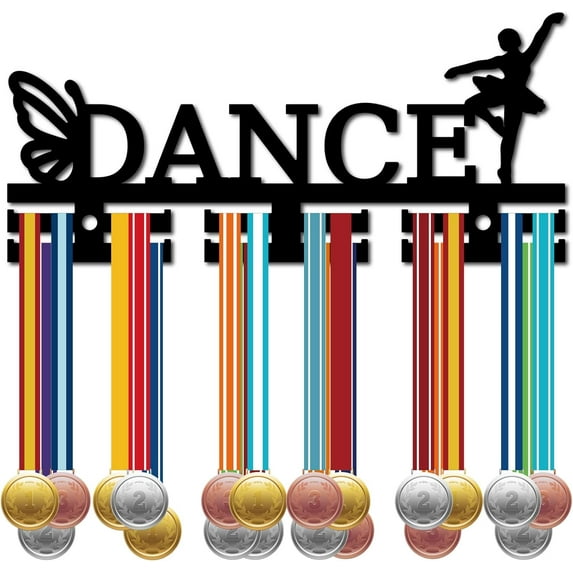 Dance Medal Holder Display Medal Hanger Rack Dancers Gymnast Medal ...