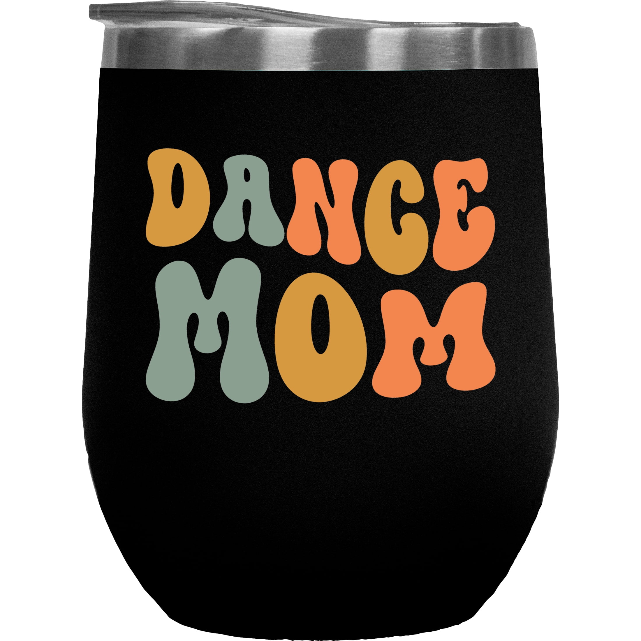 Dance Mom, Dancing or Dancer Mother Themed, Groovy Retro Wavy Text ...