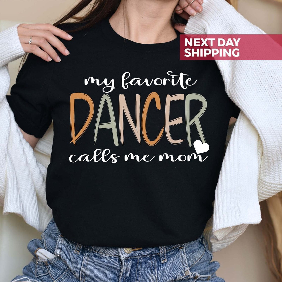 Dance Mom Shirt, My Favorite Dancer Calls Me Mom Shirt, Dance Moms T ...