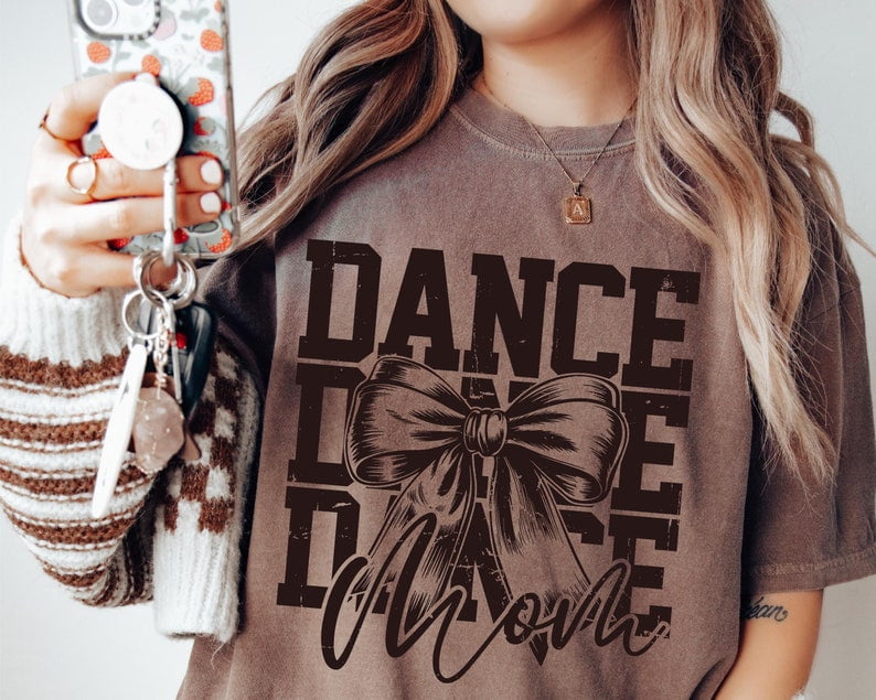 Dance Mom T-Shirt, Proud Dance Mom Shirt, Dance Team Life Tee, Cheer ...