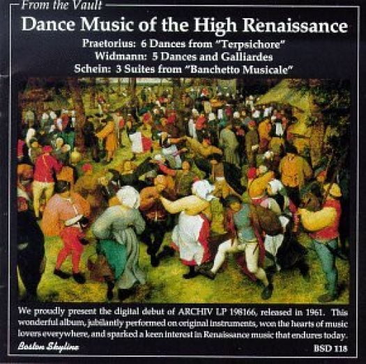 Dance Music of the High Renaissance (Music CD) - Walmart Business Supplies