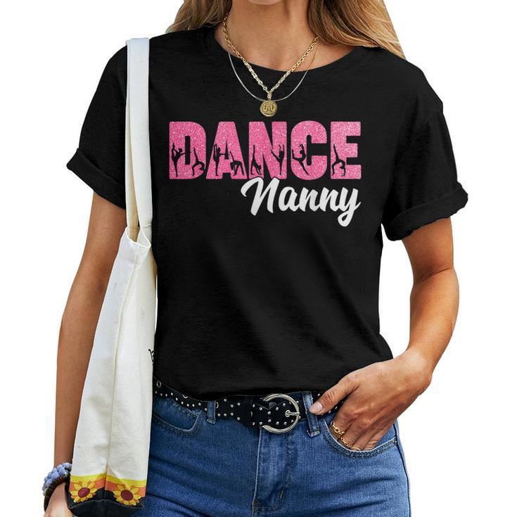 Dance Nanny of a Dancer T-Shirt – Leopard Print Dancing Nanny Tee ...
