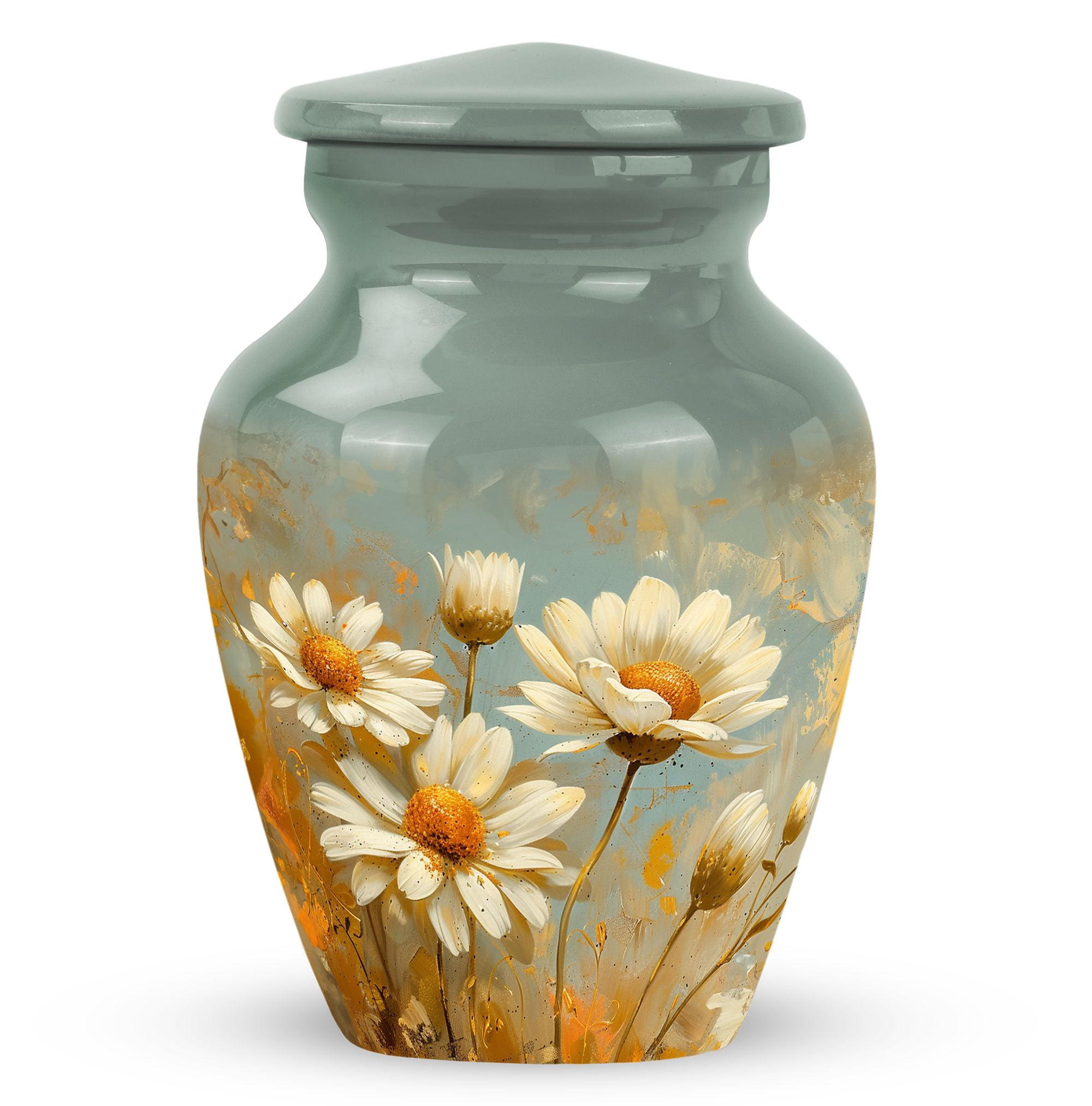 Dance Of Daisies Mom Urns For Human Ashes - Small Container For Ashes ...