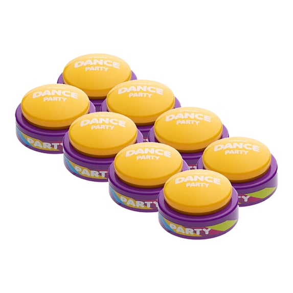 30 Second Dance Party Dance Party Button, Volume 2, Pack of 8 - Walmart.com
