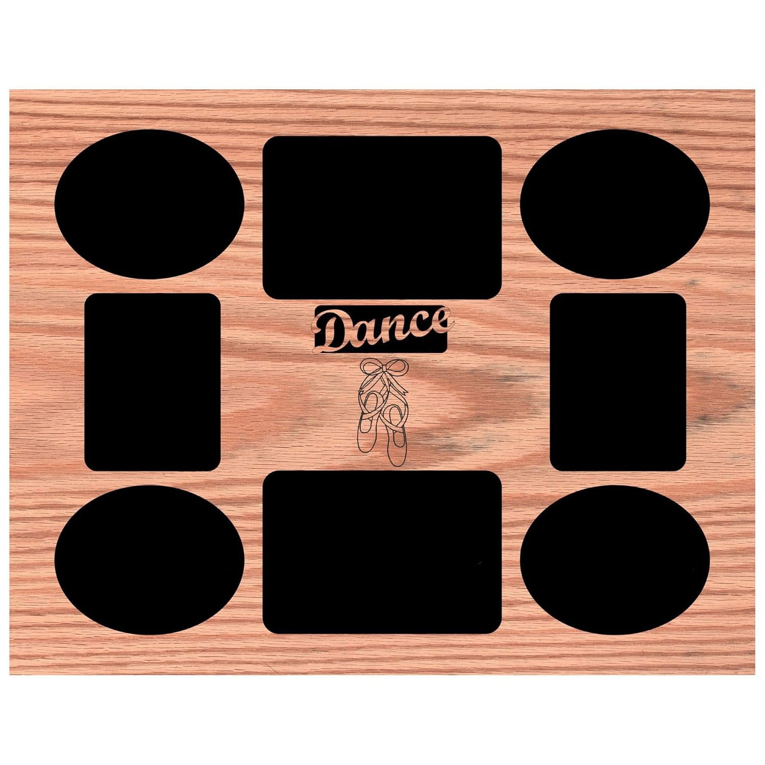 Dance Picture Frame (11x14 Layout F, Honey) - Walmart.com