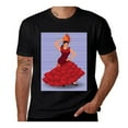 Dance Pose Spanish Lady-Spanish-Maroon-Vermilion-Ceil Blue- Casual ...