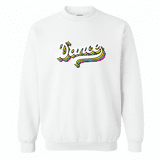 Dance Retro Groovy Vintage Inspired Fun Bright Colorful Graphic ...