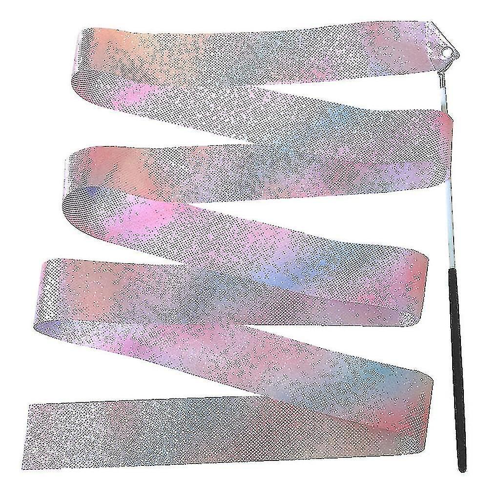 Dance Ribbons Gymnastics Ribbon Streamers Ribbon Dancer Wand Rhythmic ...