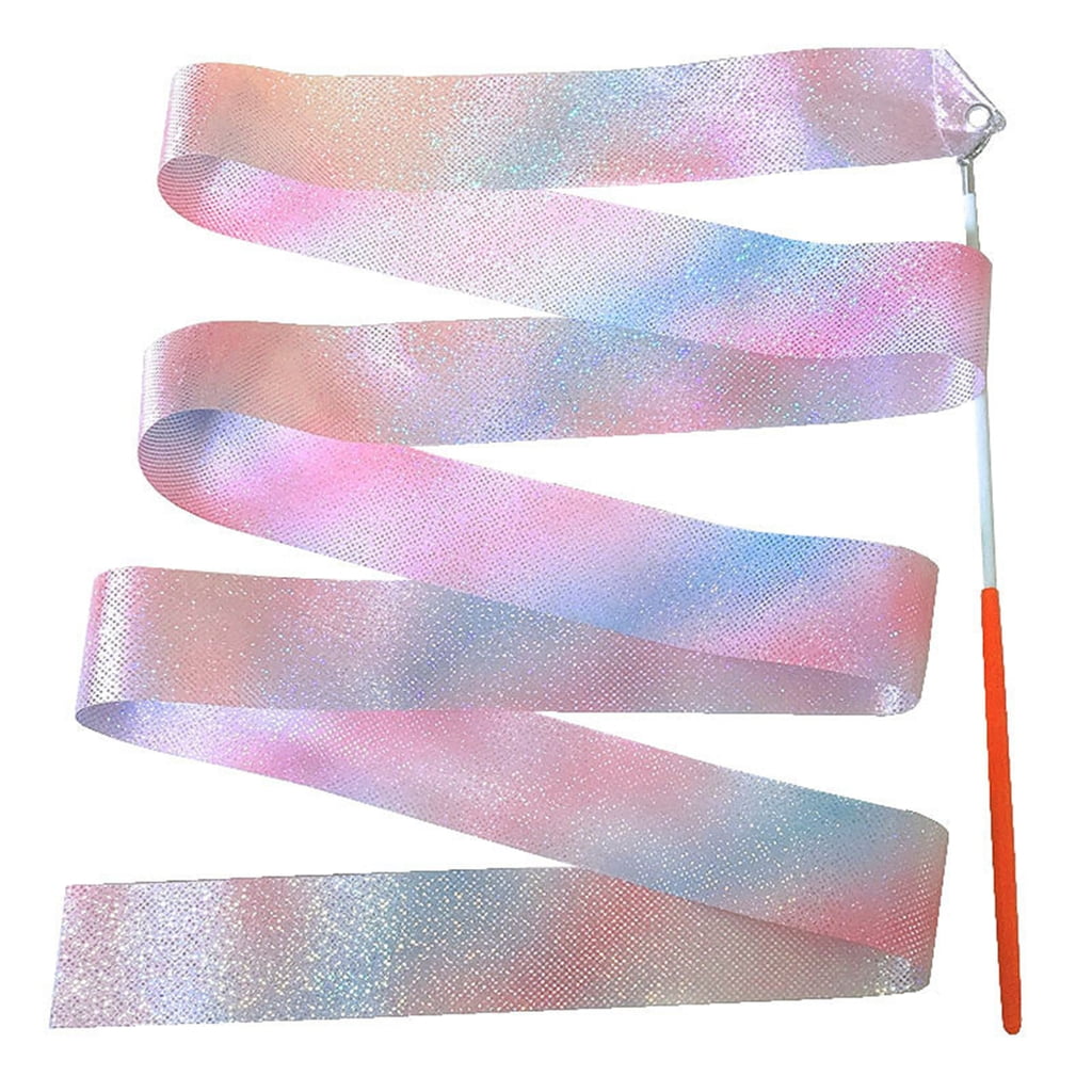 Dance Ribbons Streamers Gymnastics Dacing Ribbon Wand Perfect Rhythm ...