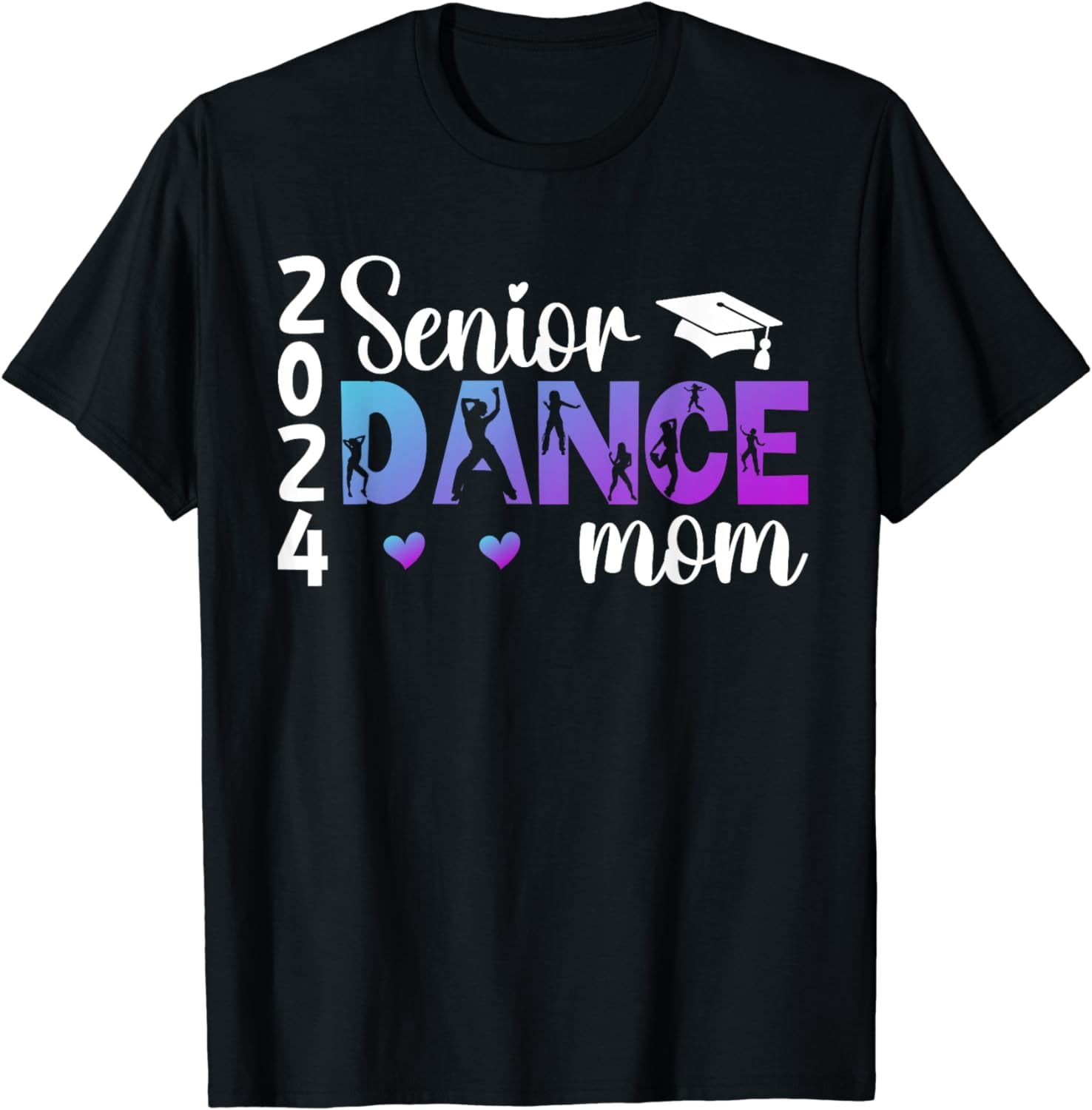 Dance Senior Mom Of A Senior Dancer Mom 2024 T-Shirt - Walmart.com
