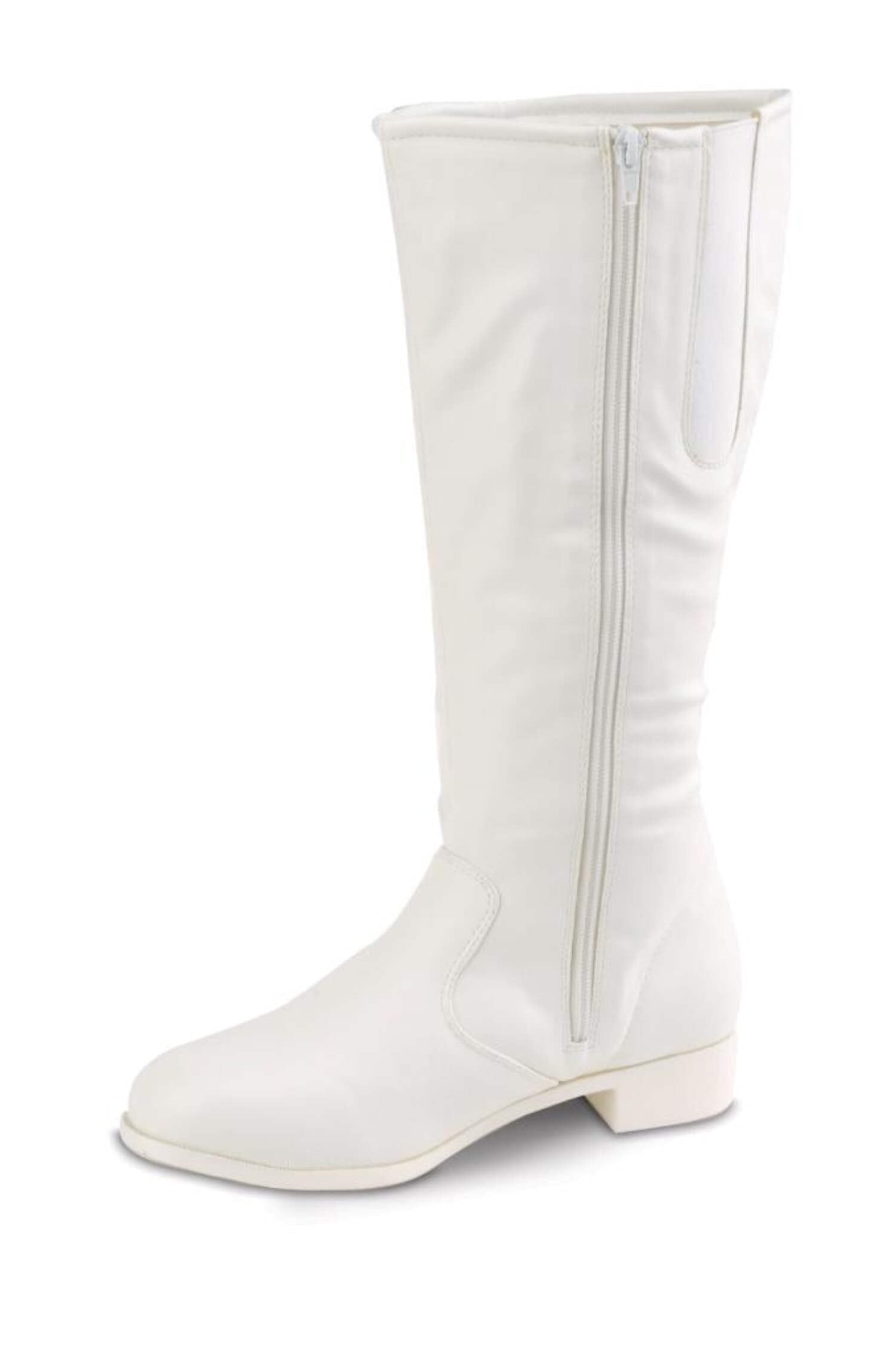 Dance Shoes Danz N Motion 433 Parade 7 Adult White Knee High Majorette ...