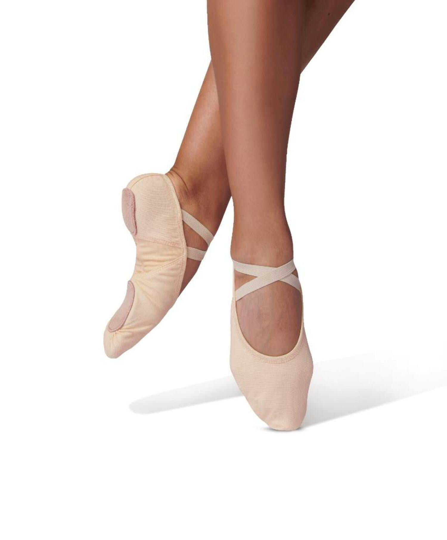 Dance Shoes Danz N Motion Ballet 2 Big Kid Full Sole Lyrical Canvas ...