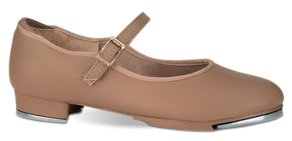 Dance Shoes Danz N Motion Tap 10 Toddler Tan Mary Jane Broadway Leather ...