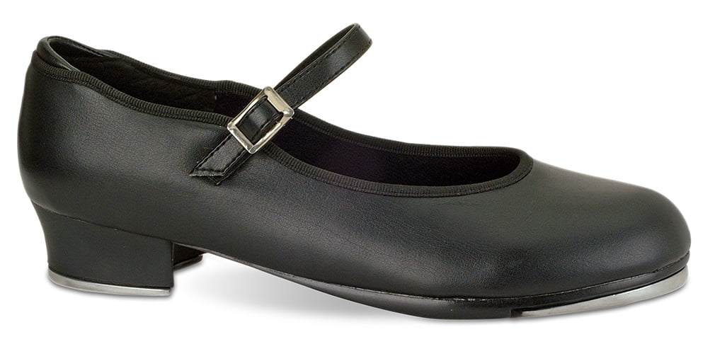 Dance Shoes Danz N Motion Tap 13 Little Kid Black Mary Jane Broadway Leather Lo - Walmart.com