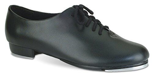 Dance Shoes Danshuz Tap 8 Adult Black Mary Jane Broadway Leather Loop ...