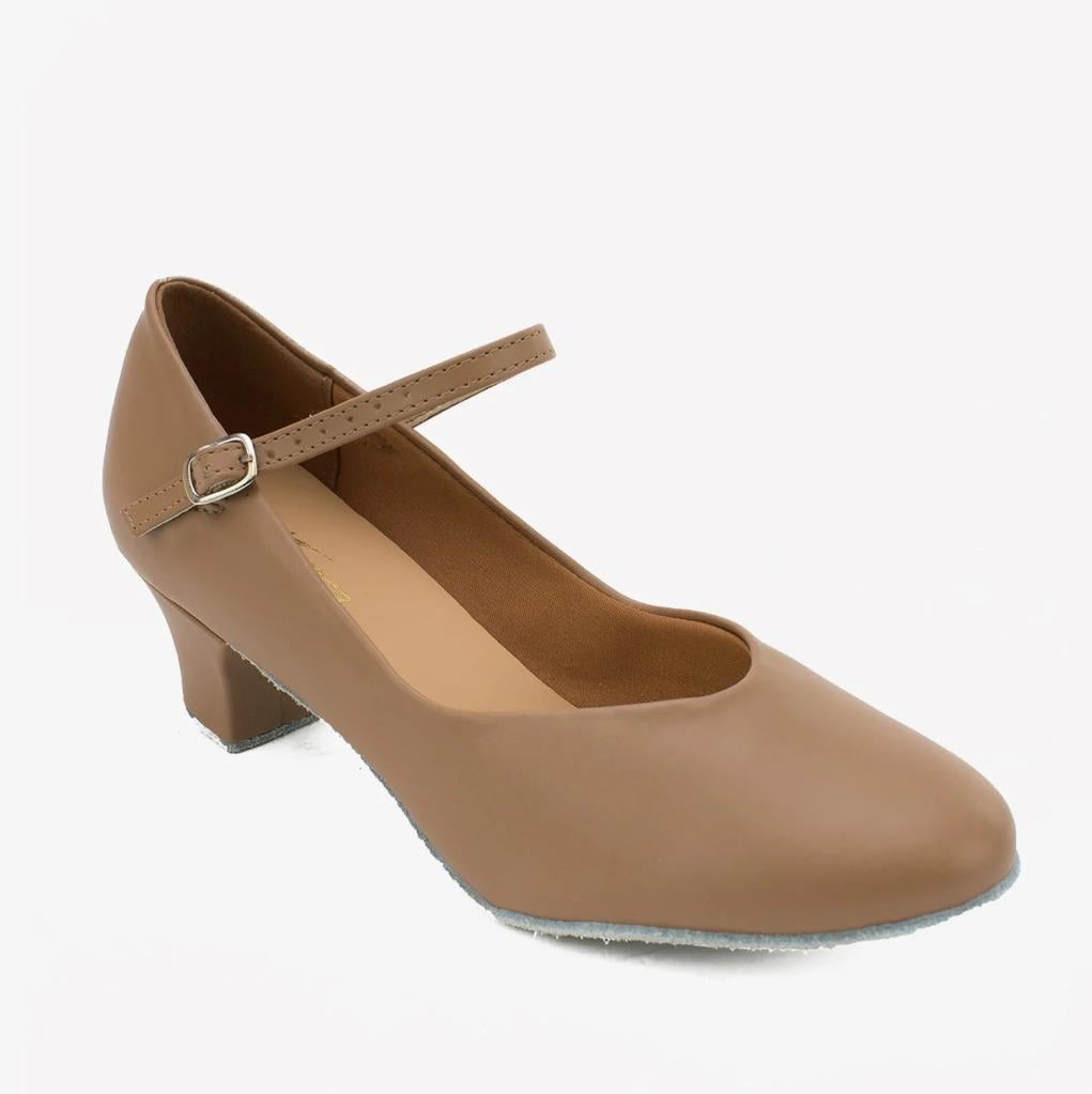 Dance Shoes So Danca Jazz 12.5 Tan 1.5" Heel Ballroom Leather Single ...