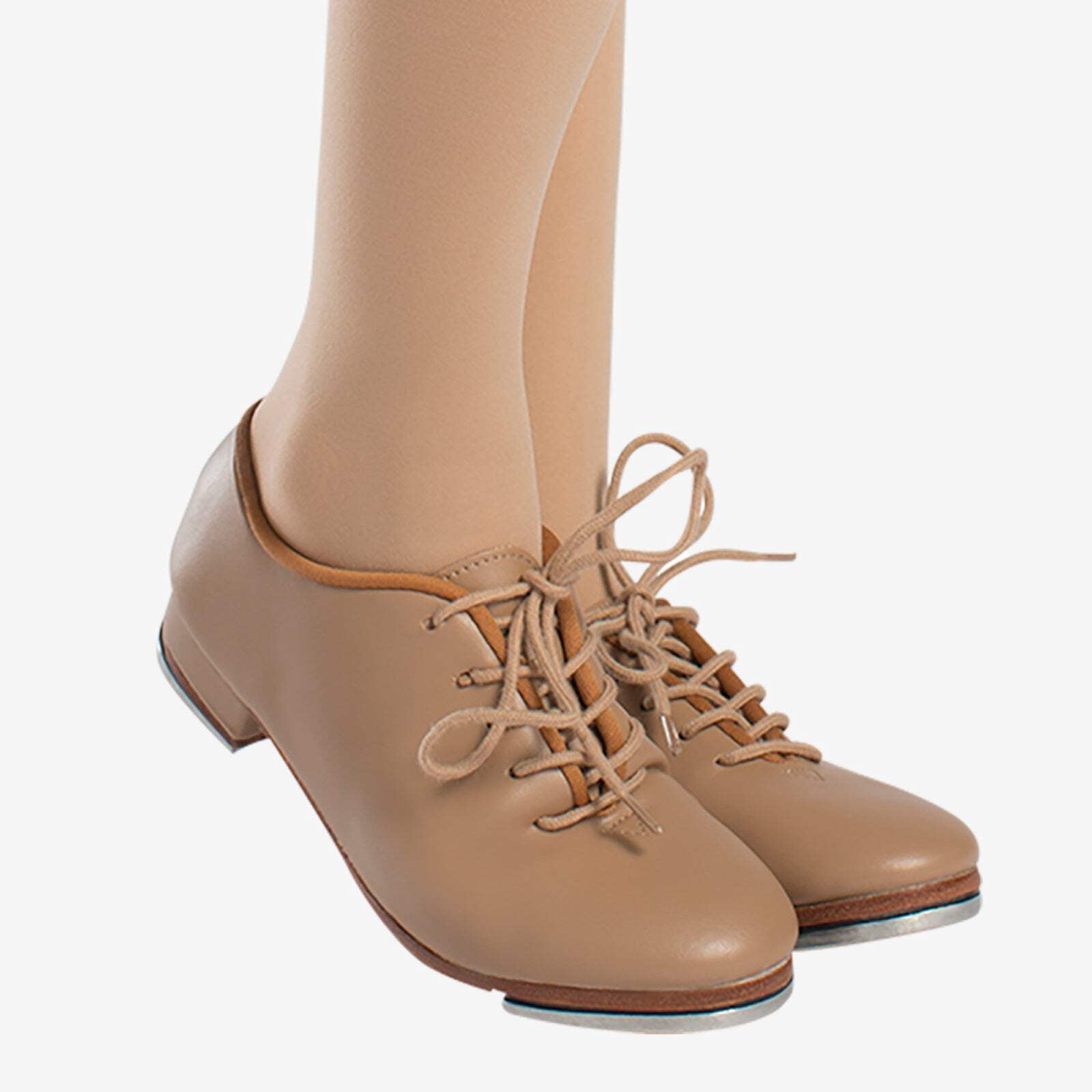 Dance Shoes So Danca Tap 7 Adult Caramel Oxford Jazz Man Made Full Sole ...