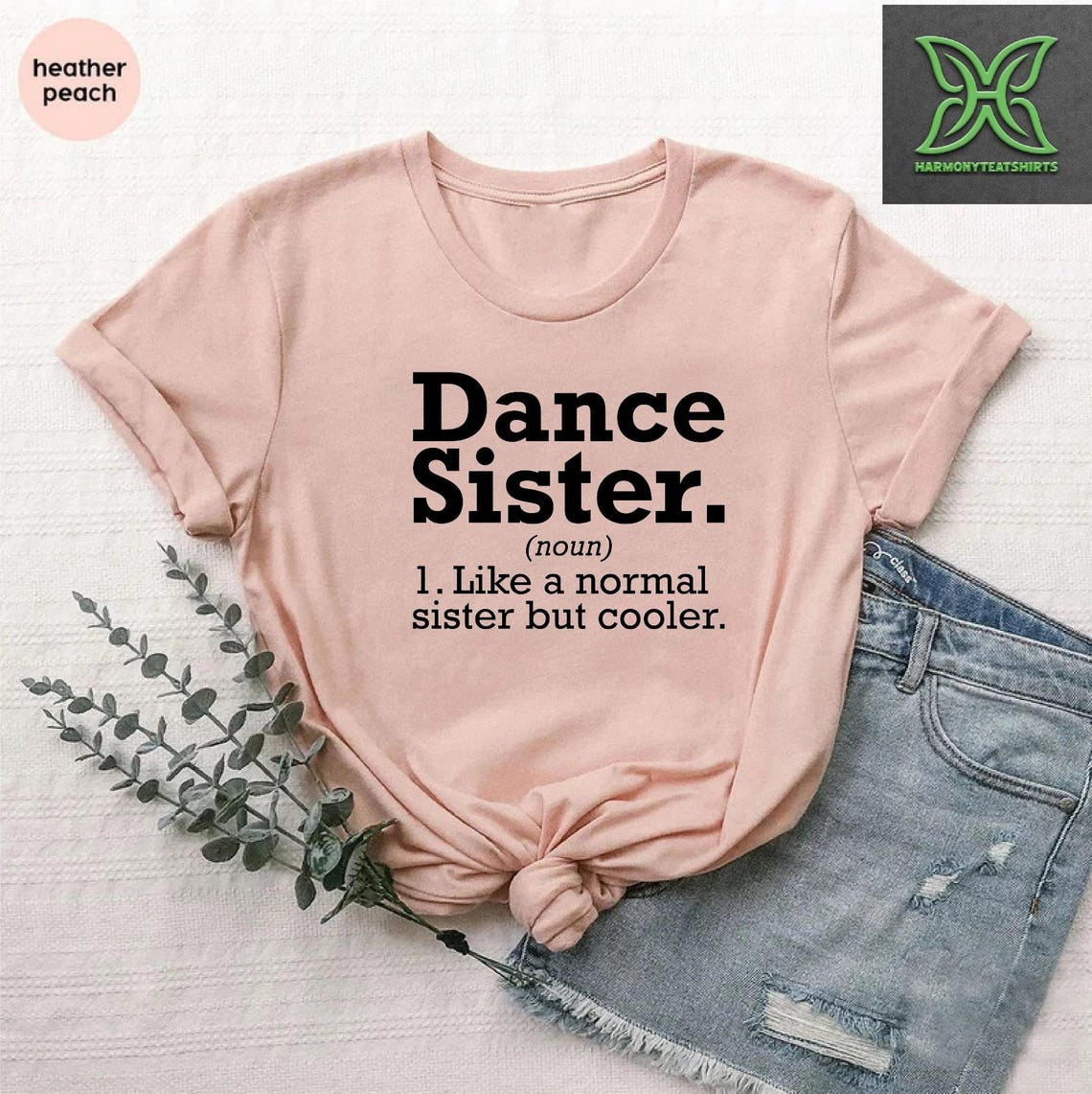 Dance Sister Definition Tshirt,Dance Shirts for Girls,Dance Sister Era ...