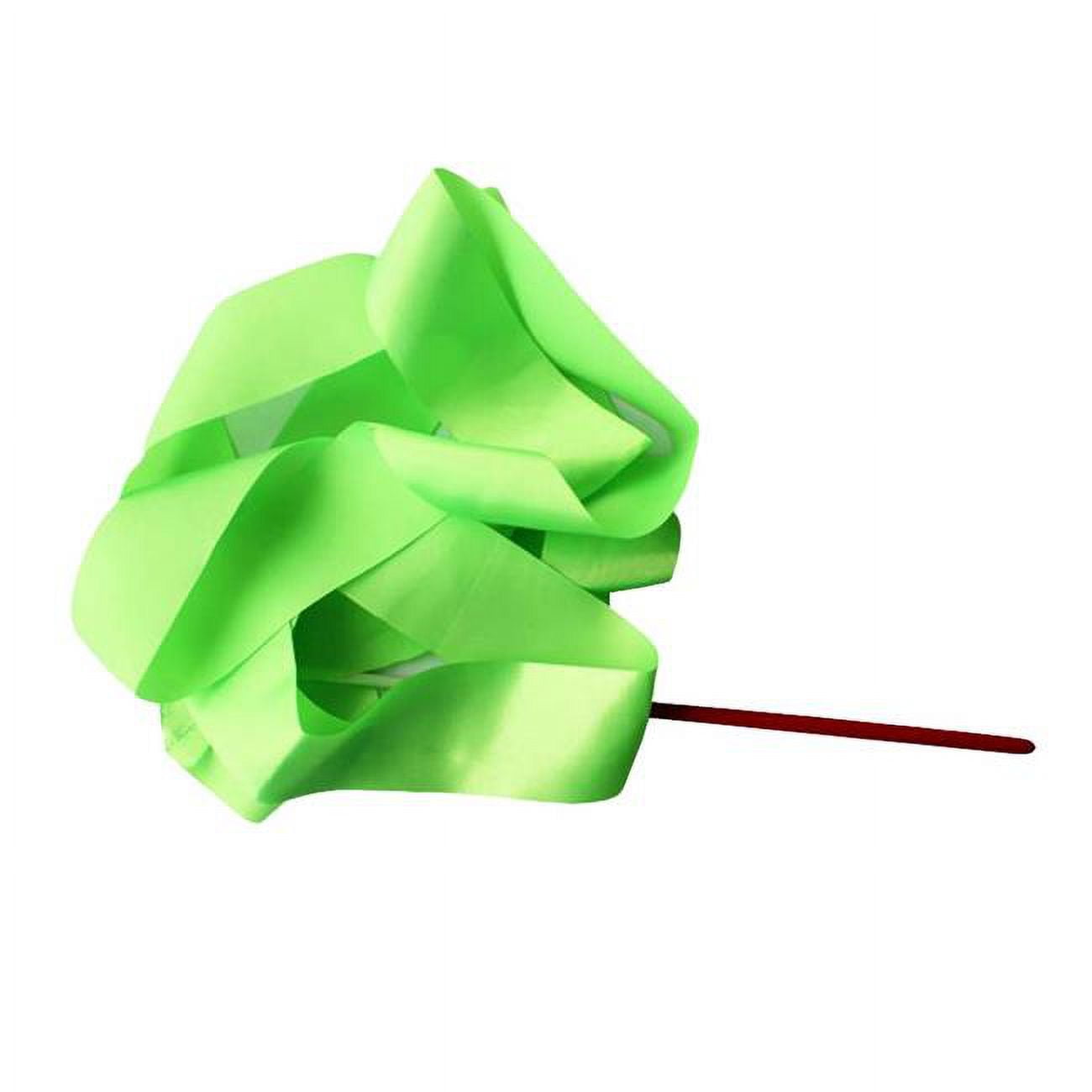 Dance Streamers Rhythmic Gymnastics Ribbon Dance for Kids, Green - 2 ...