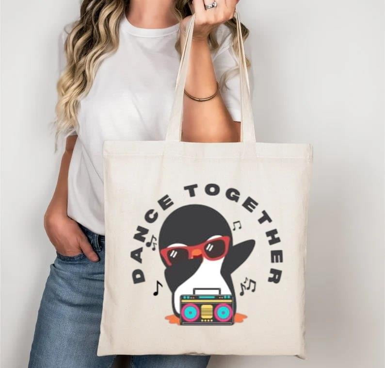 Dance Together Harmony Moves Friendship Unity Tote Bag, a gift just for ...