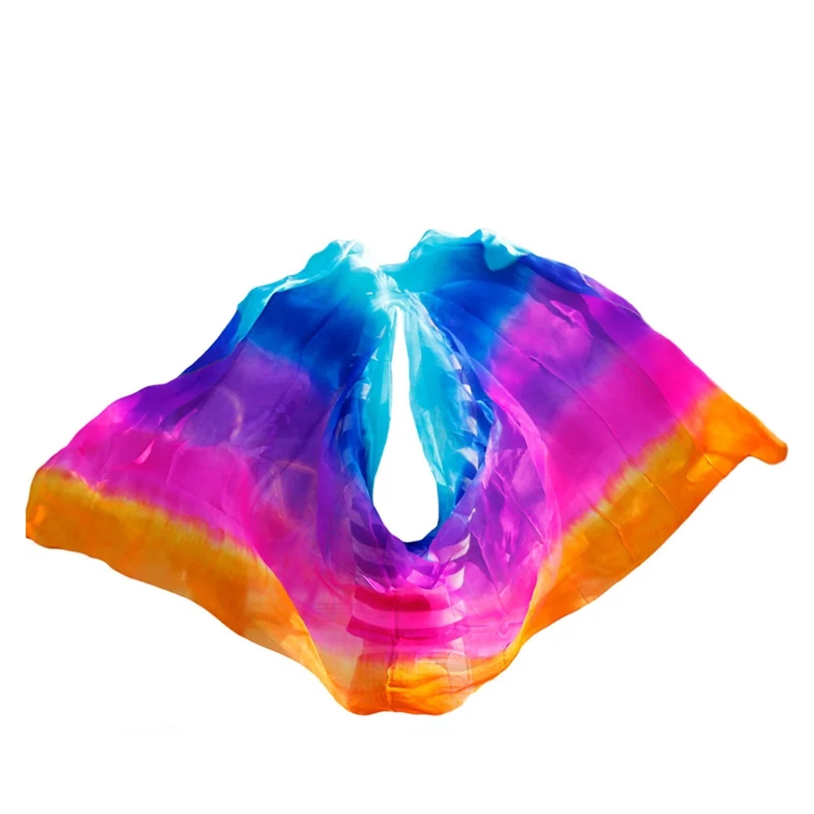 Dance Veils Women Silk Belly Dance Veil White - Walmart.com