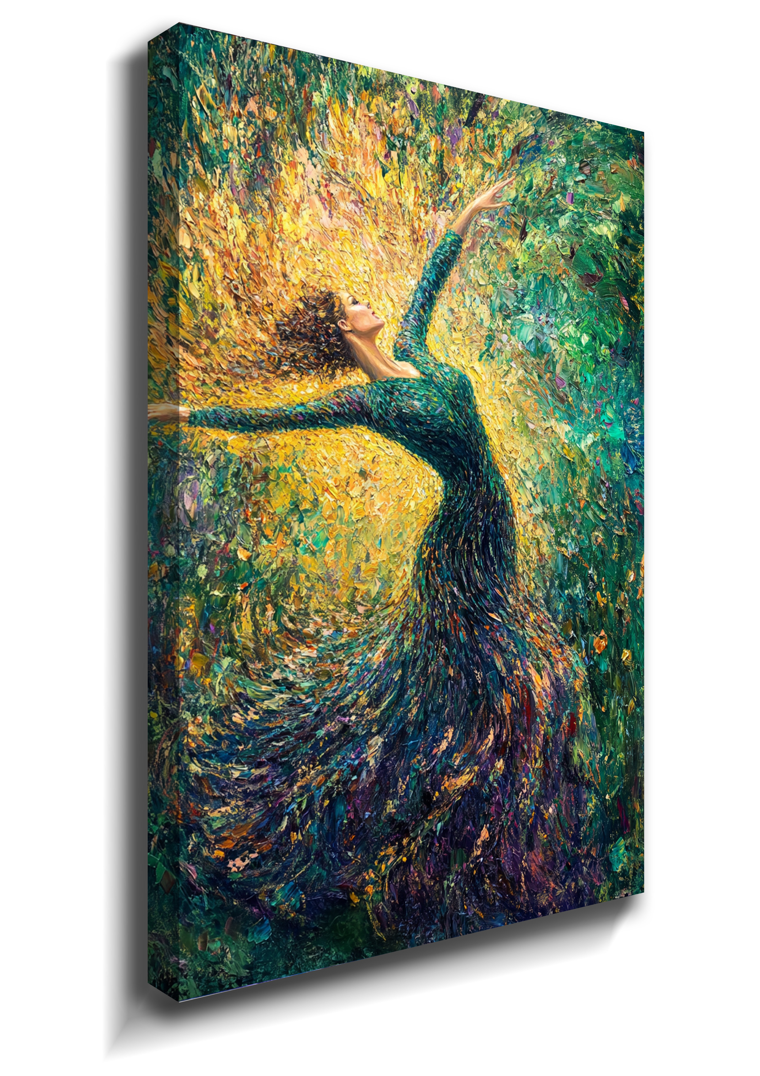 Dance Wall Art Dancing Girl Romance Canvas Art Dancing Posters Oil ...